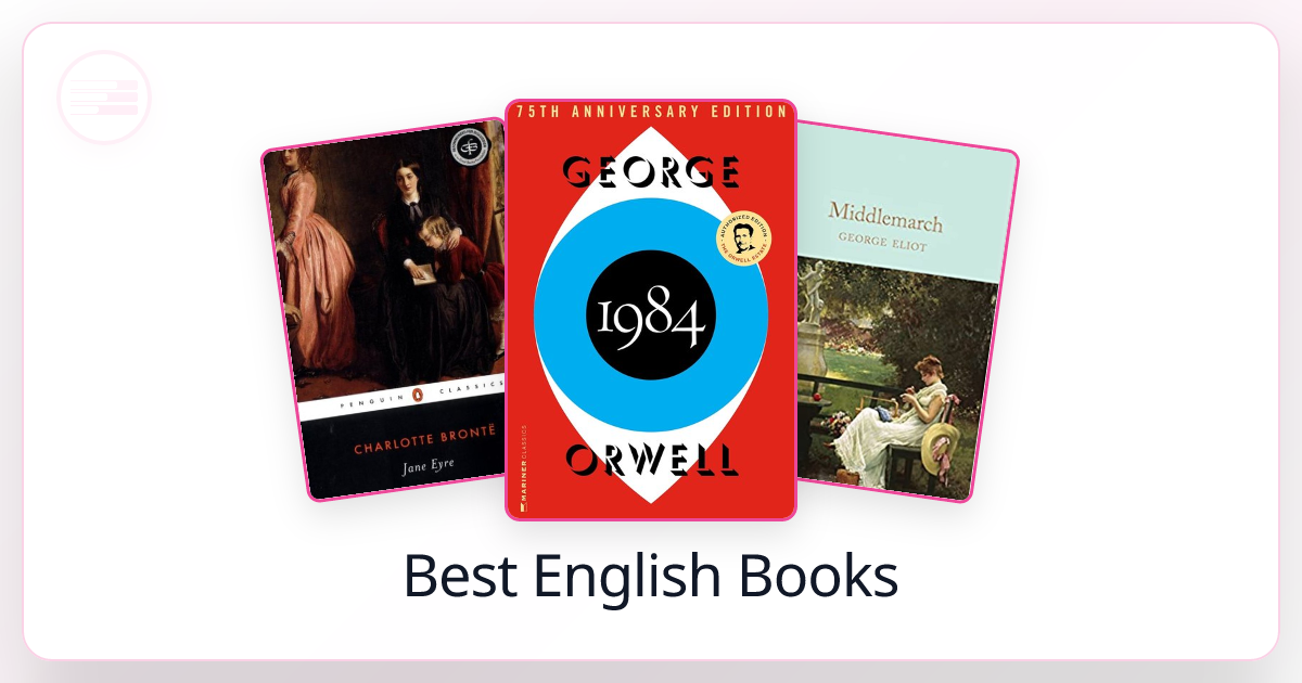 28 Best English Books (2026)