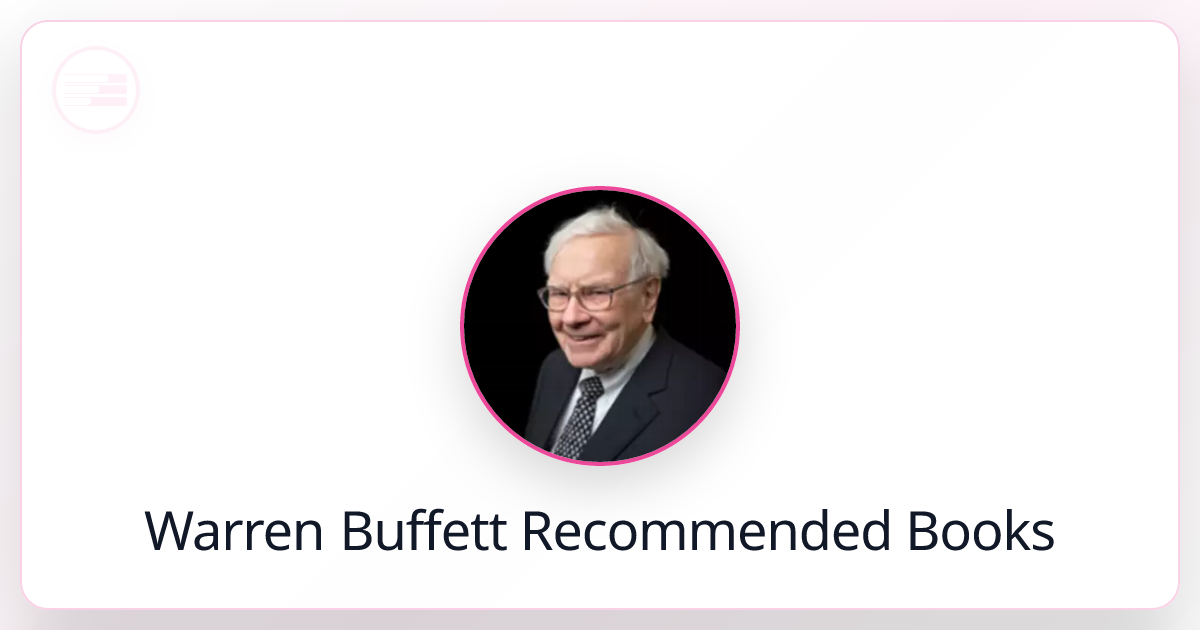 48 Warren Buffett Recommended Books (2025)