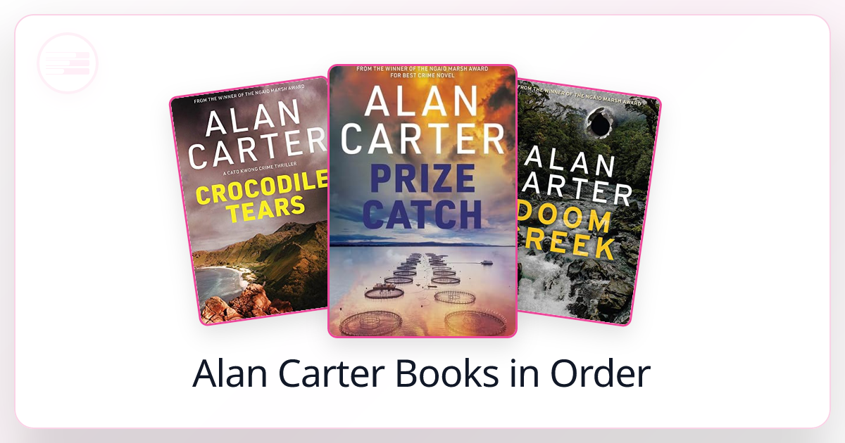 All 8 Alan Carter Books in Order (Complete List 2026)