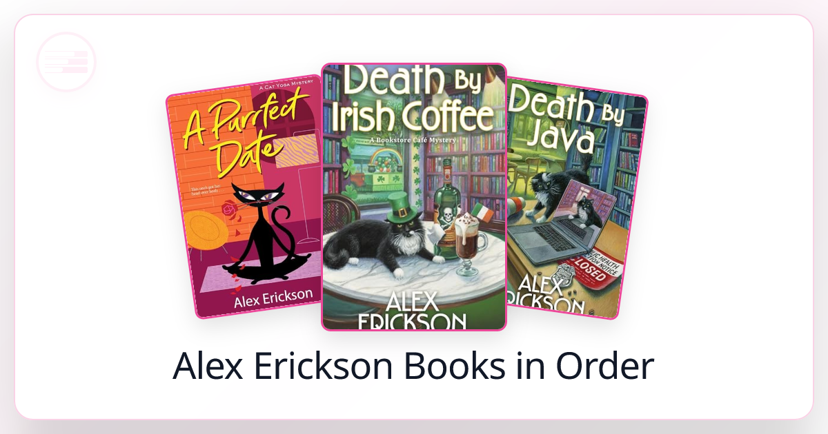 All 14 Alex Erickson Books in Order (2026)