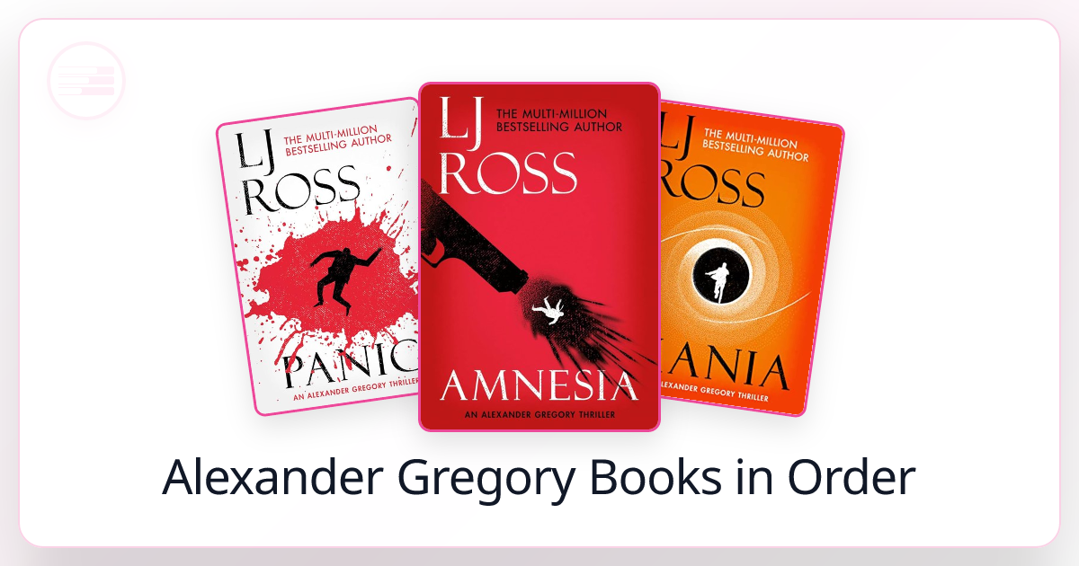All 9 Alexander Gregory Books in Order (Complete List 2026)