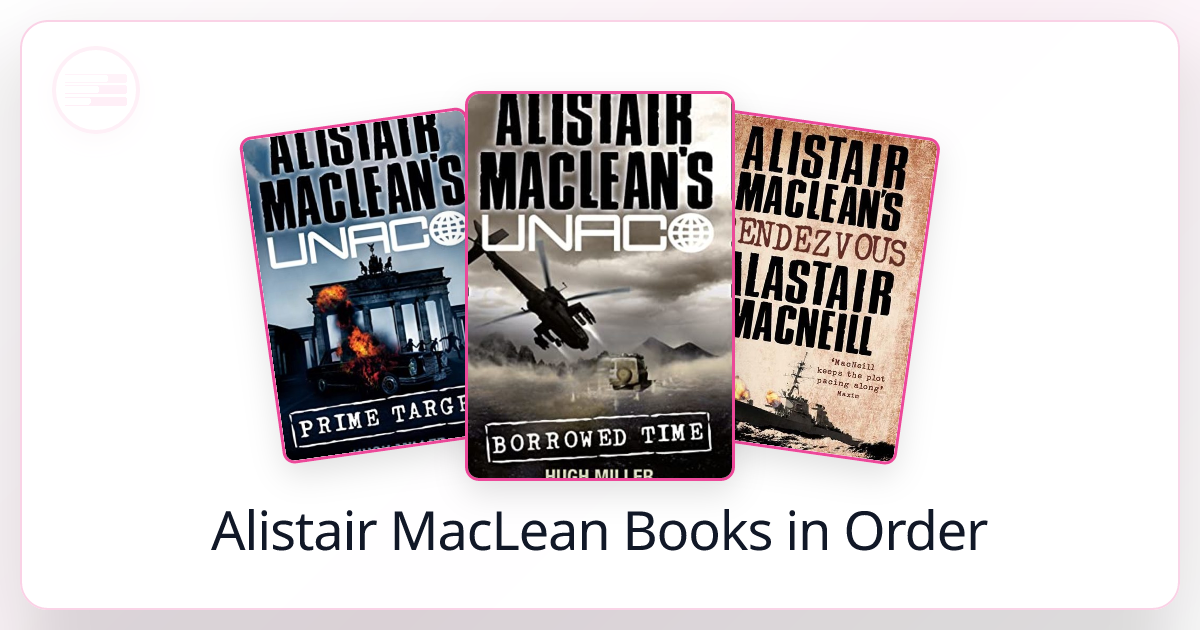 All 42 Alistair MacLean Books in Order (2026)