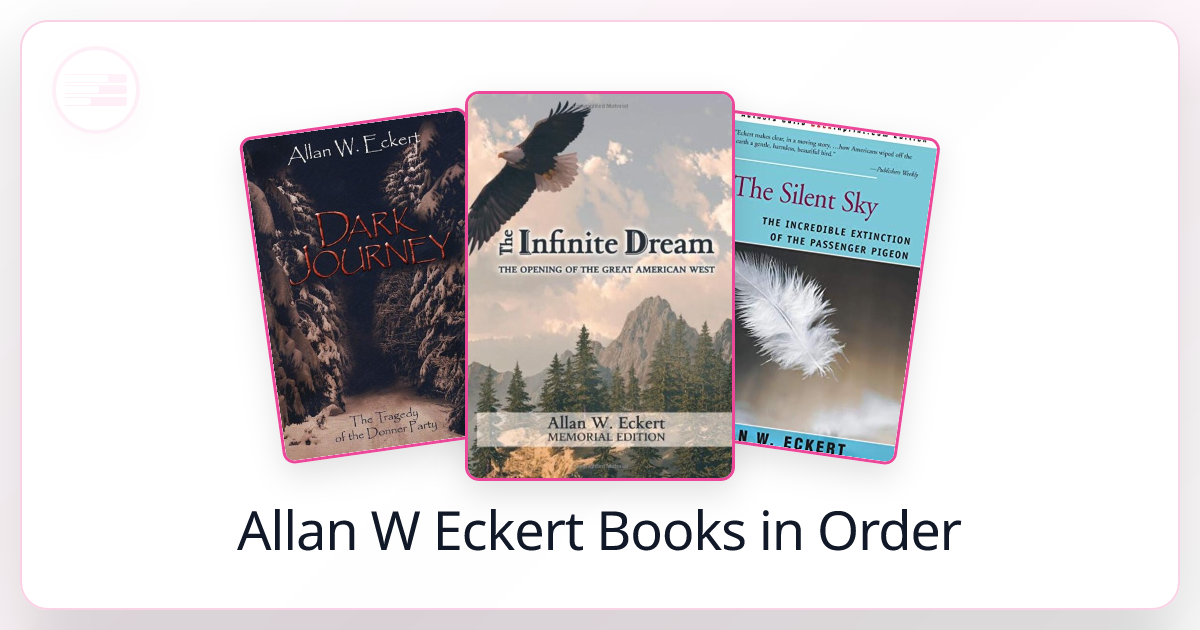 All 39 Allan W Eckert Books in Order (2026)