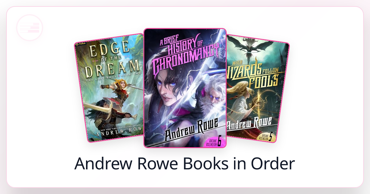 All 17 Andrew Rowe Books in Order (2026)