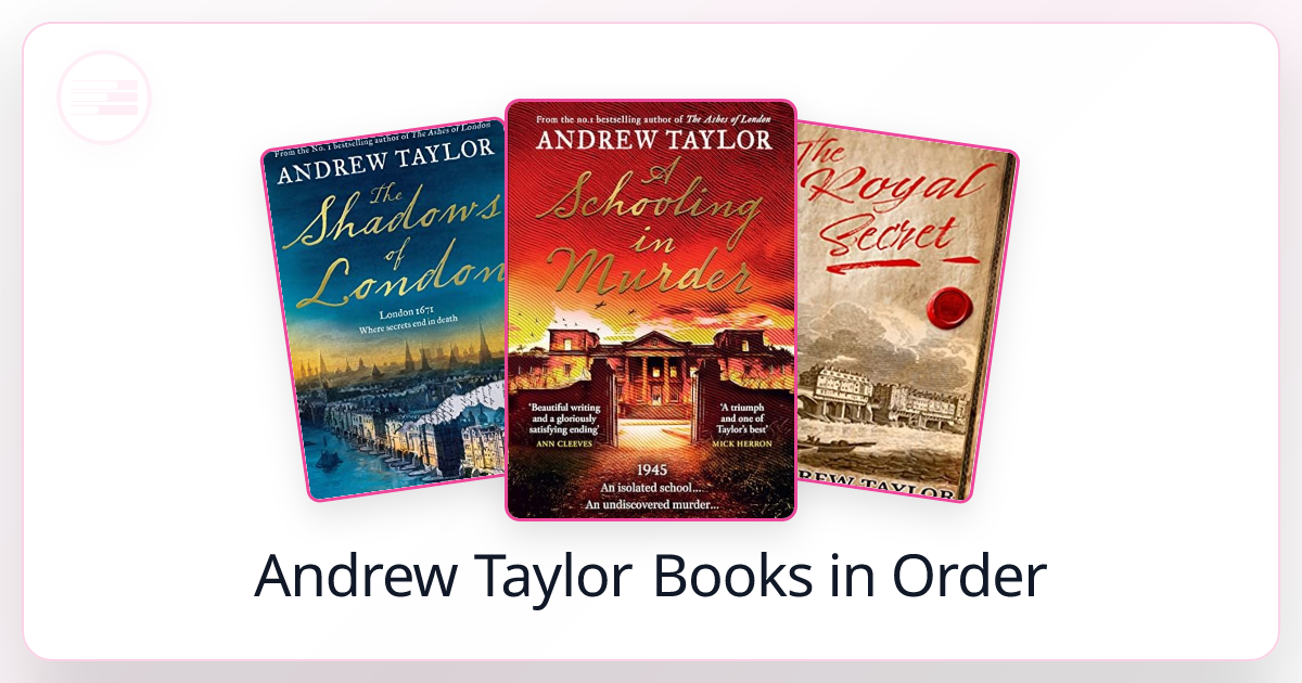 All 56 Andrew Taylor Books in Order (Complete List 2026)