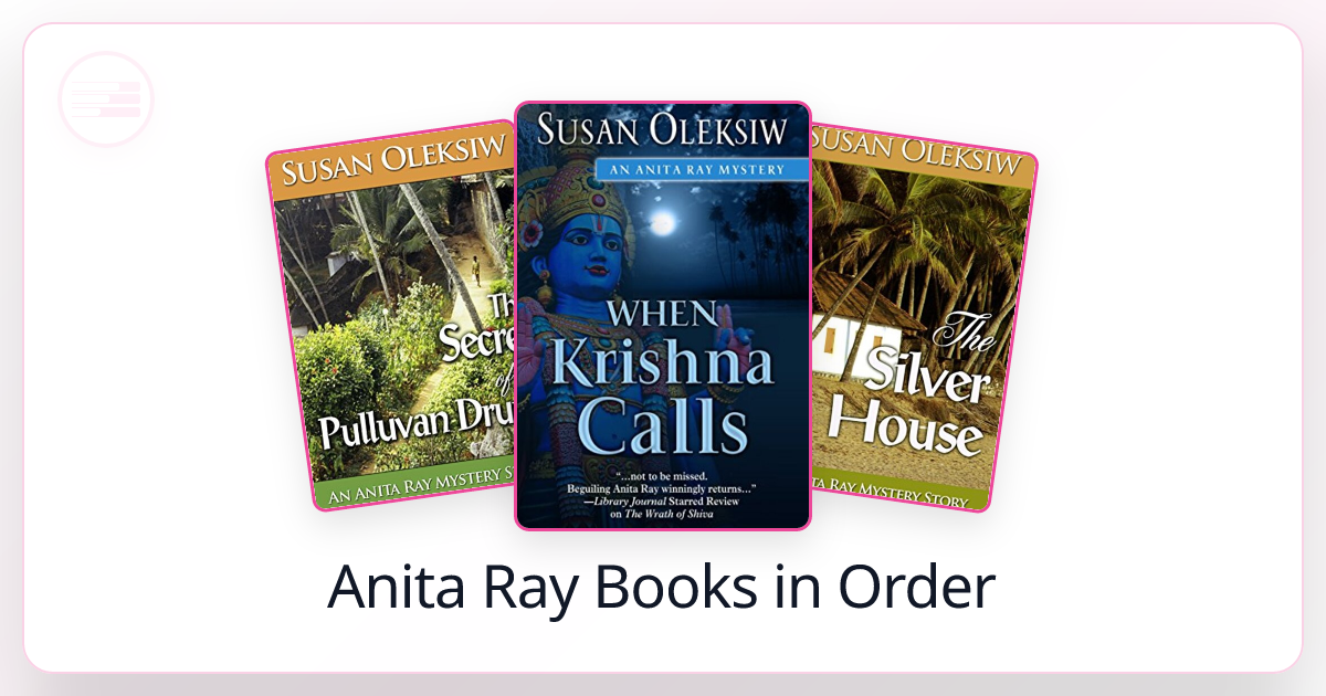 All 6 Anita Ray Books in Order (Complete List 2026)