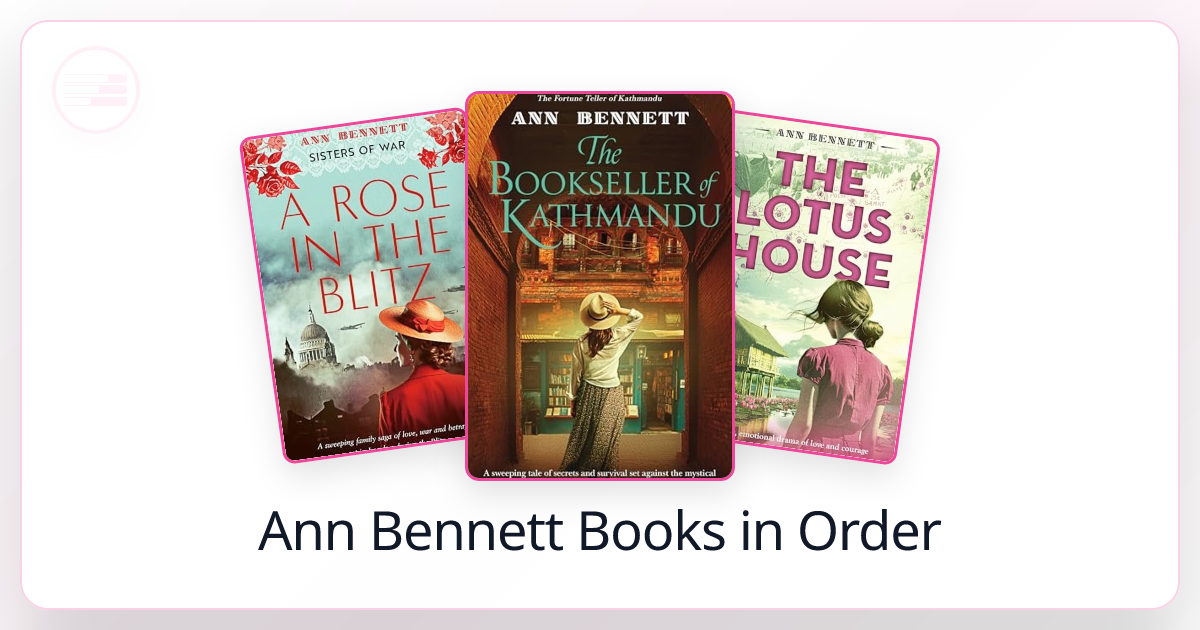 All 20 Ann Bennett Books in Order (2026)