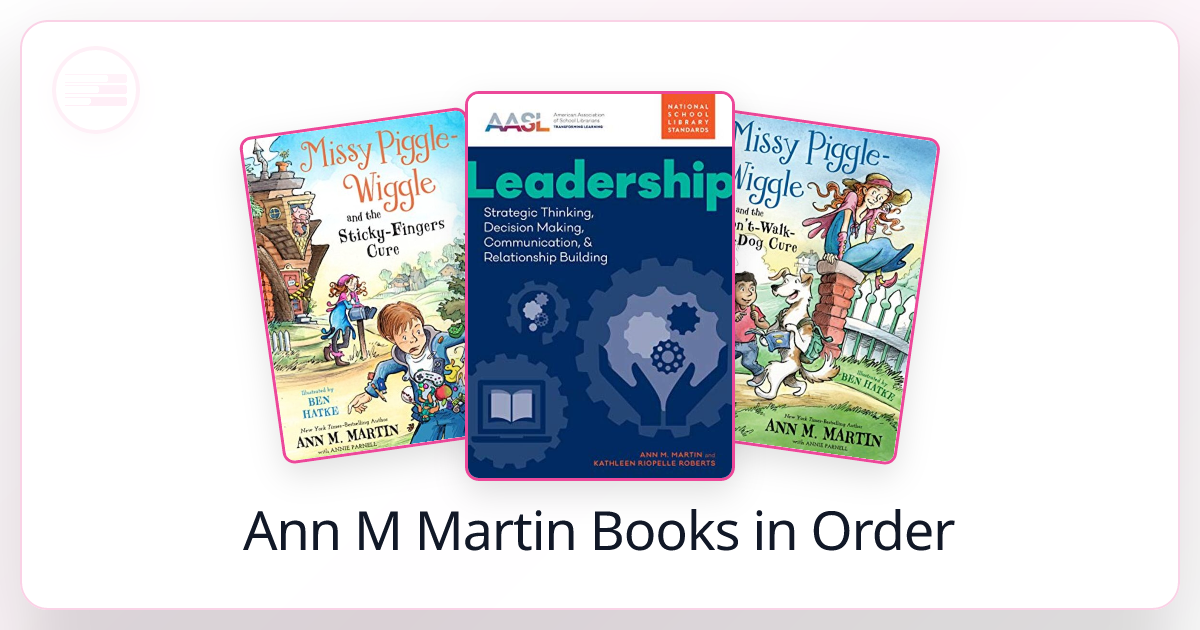All 431 Ann M Martin Books in Order (2026)
