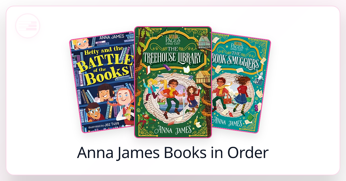 All 6 Anna James Books in Order (Complete List 2026)