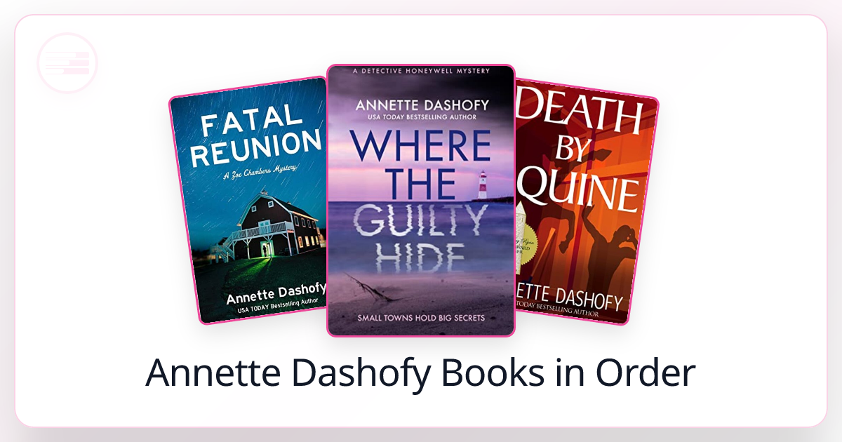All 13 Annette Dashofy Books in Order (Complete List 2026)