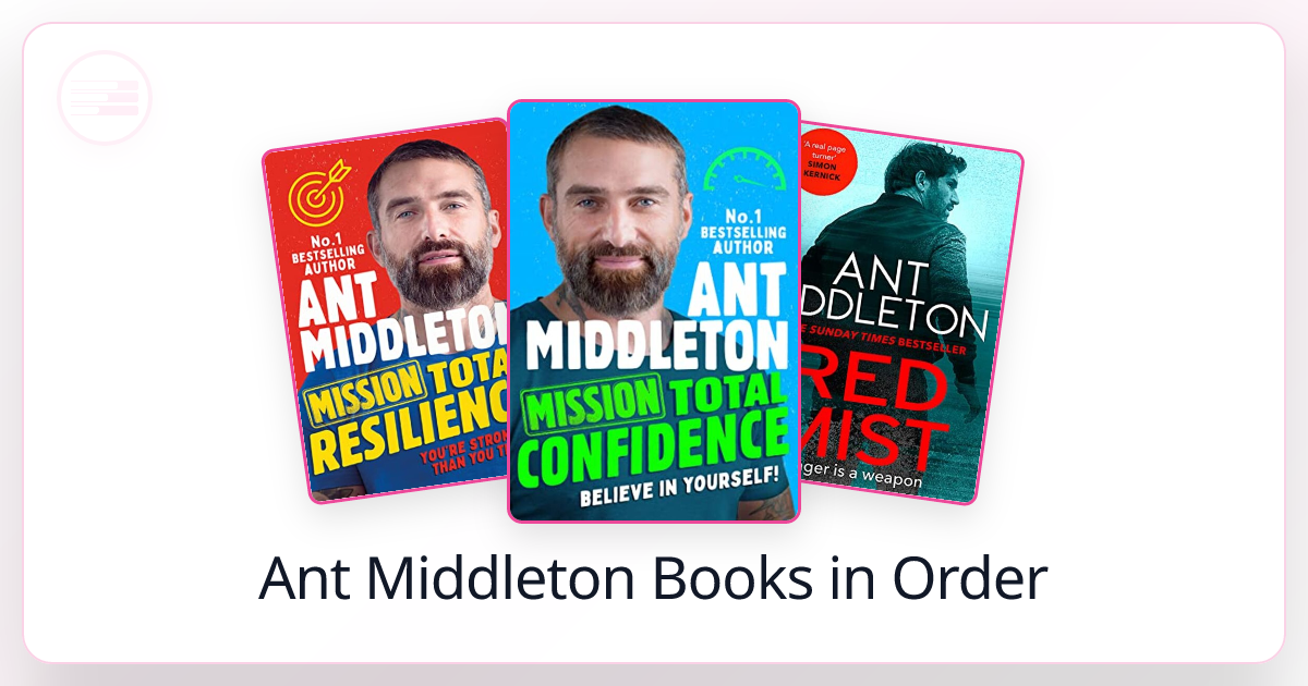 All 9 Ant Middleton Books in Order (Complete List 2026)