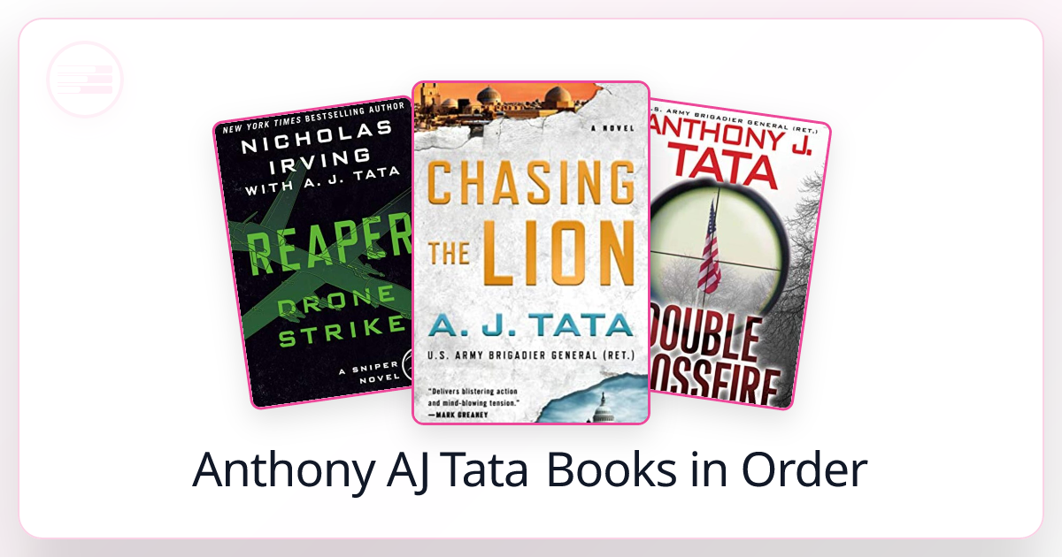 All 14 Anthony AJ Tata Books in Order (Complete List 2026)
