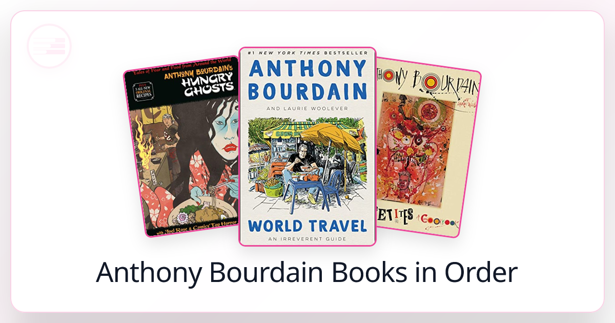 All 15 Anthony Bourdain Books in Order (Complete List 2026)