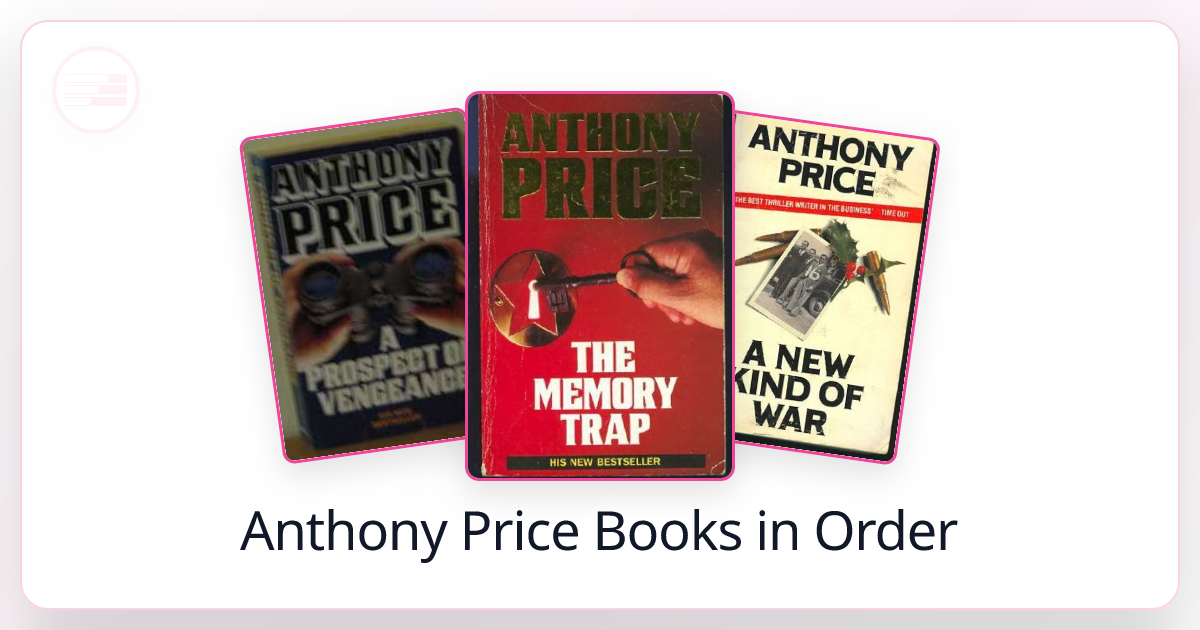 All 20 Anthony Price Books in Order (Complete List 2026)