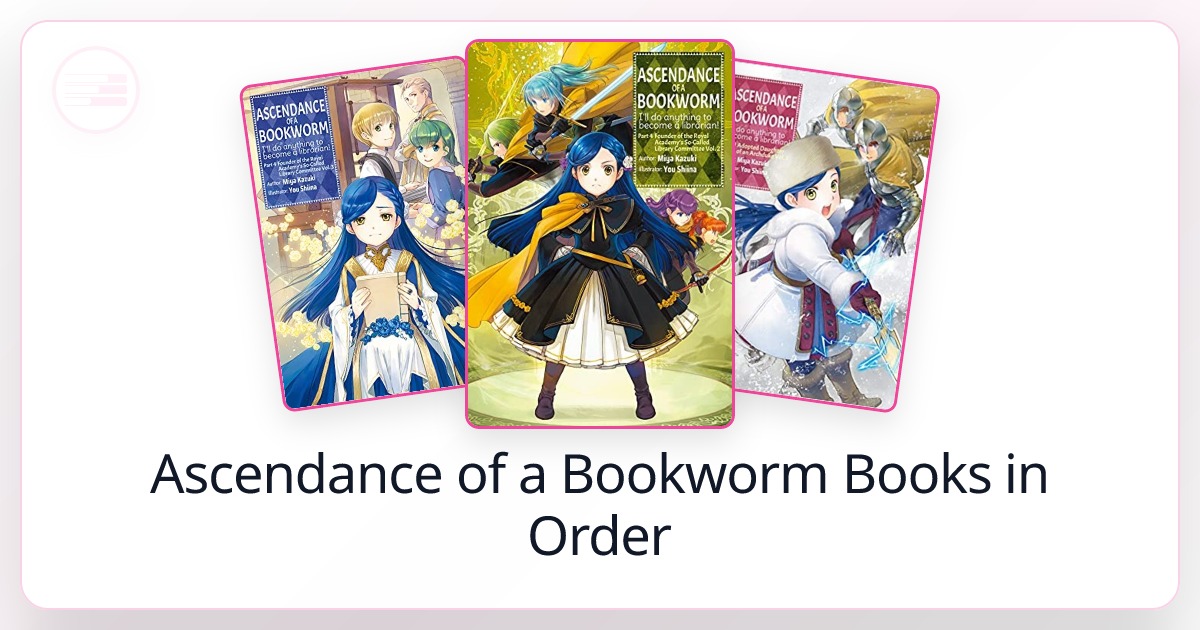All 15 Ascendance of a Bookworm Books in Order (2026)