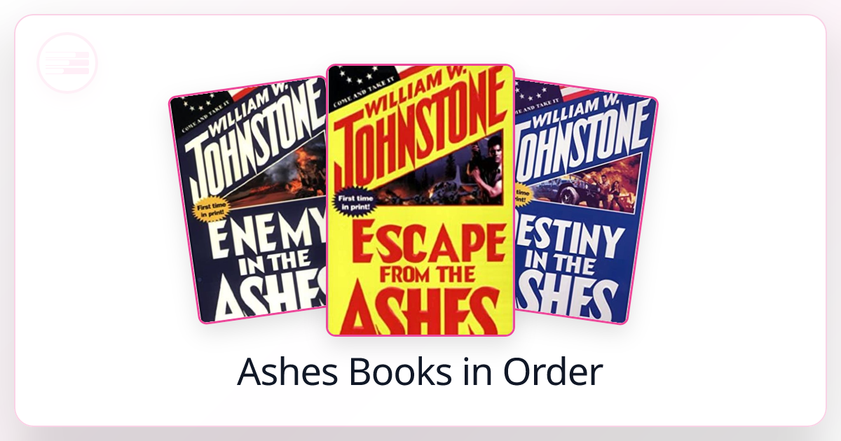 All 34 Ashes Books in Order (Complete List 2026)