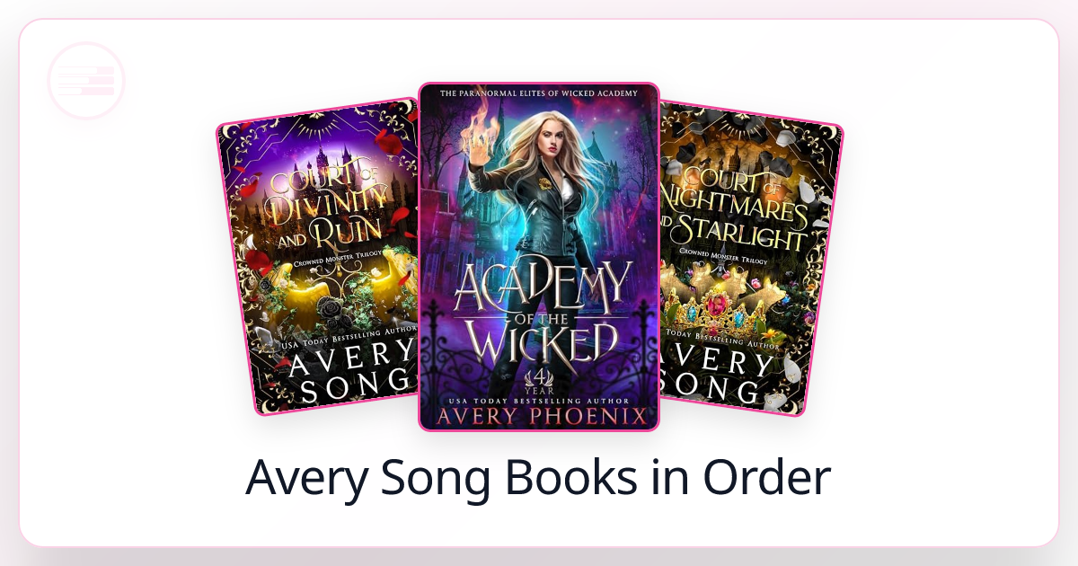 All 52 Avery Song Books in Order (Complete List 2026)
