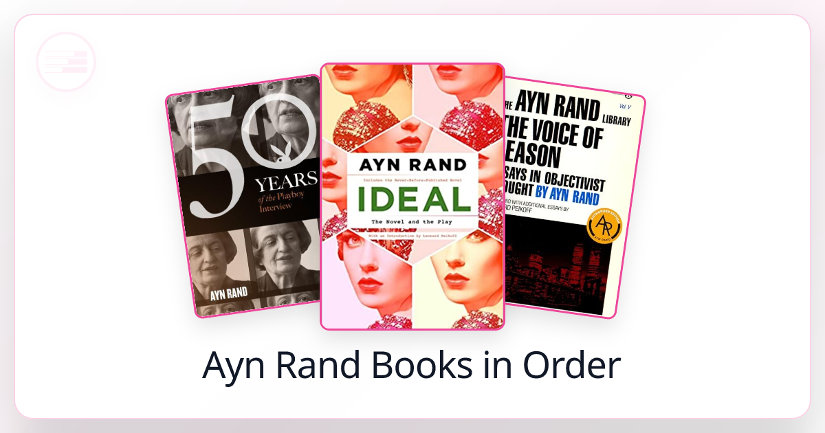All 10 Ayn Rand Books in Order (2026)