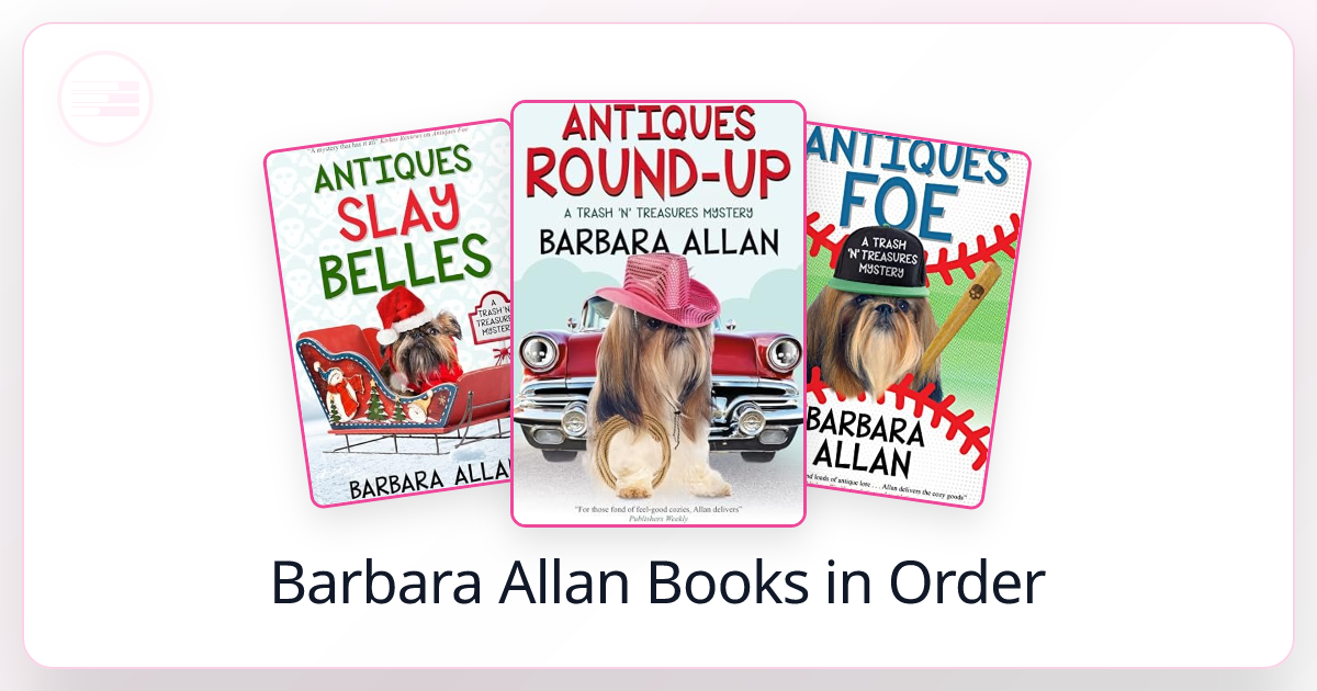 All 20 Barbara Allan Books in Order (Complete List 2026)