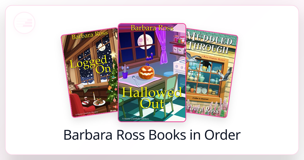 All 17 Barbara Ross Books in Order (2026)