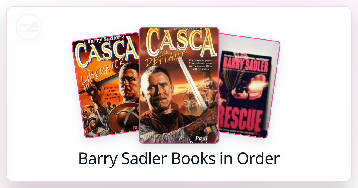 All 35 Barry Sadler Books in Order (Complete List 2026)