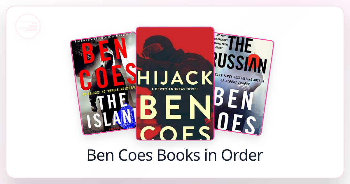 All 10 Ben Coes Books in Order (Complete List 2026)