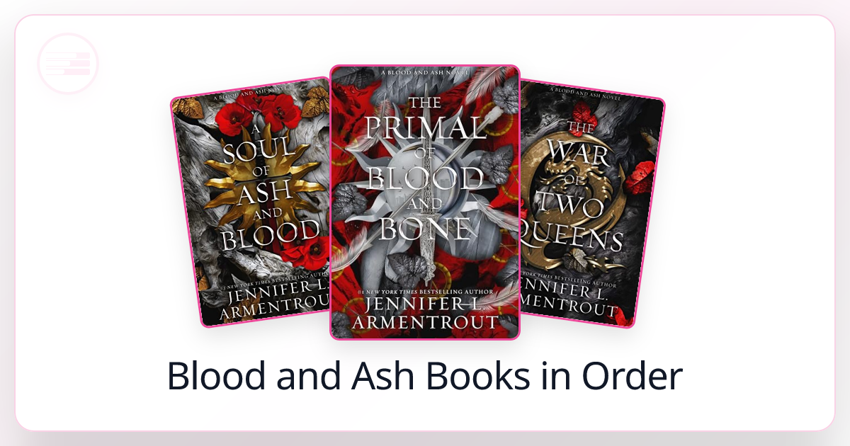 All 6 Blood and Ash Books in Order (Complete List 2026)
