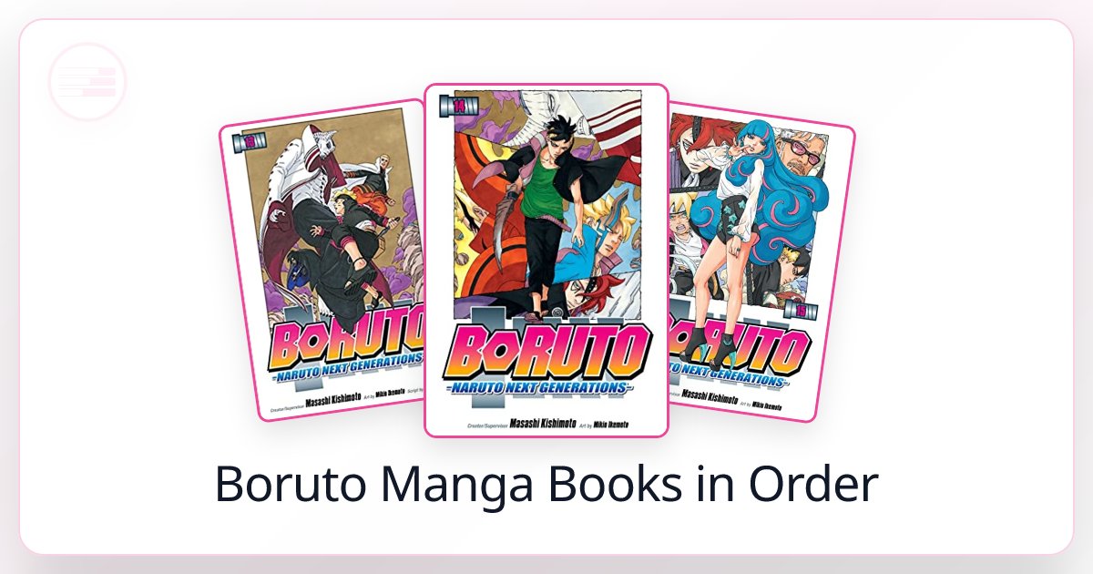 All 15 Boruto Manga Books in Order (Complete List 2026)
