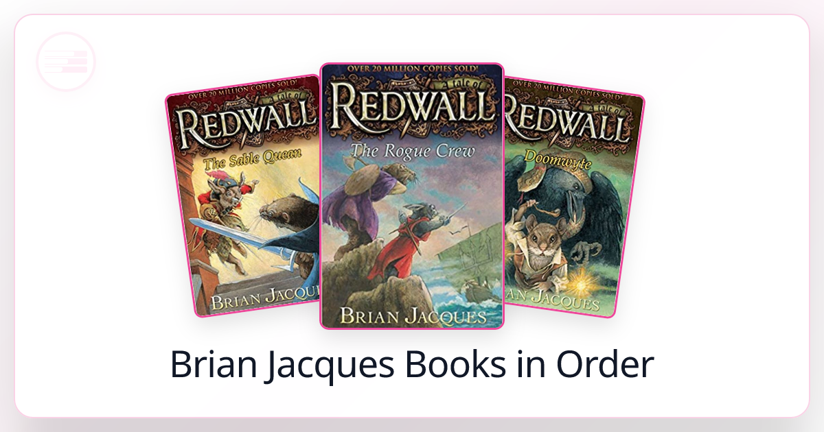 All 39 Brian Jacques Books in Order (Complete List 2026)