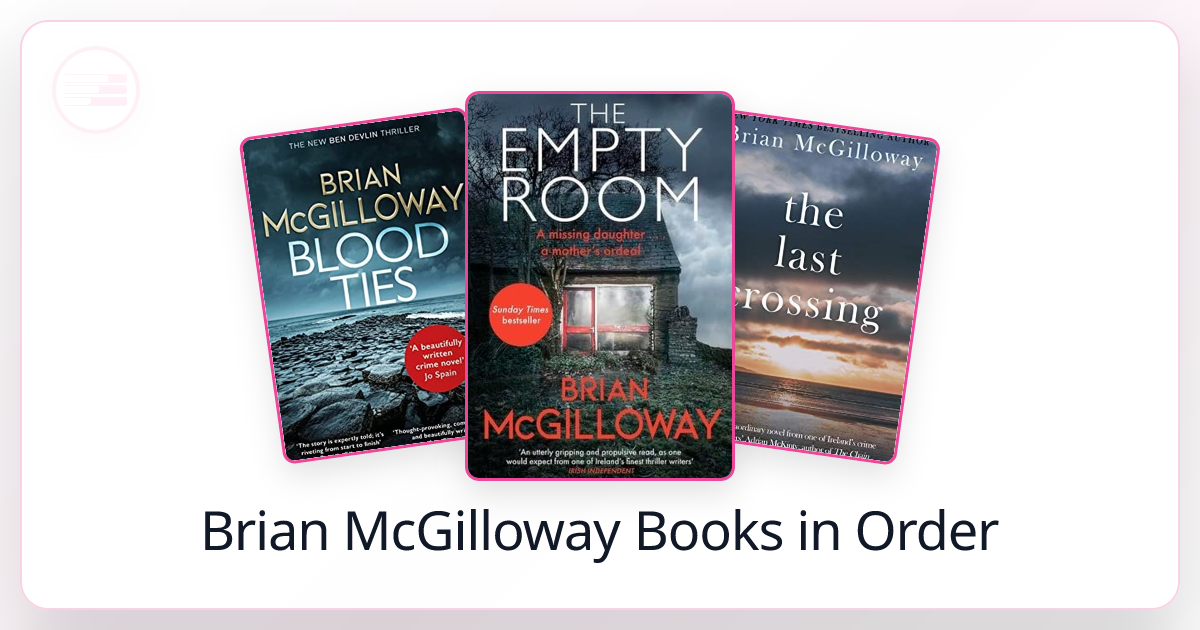 All 12 Brian McGilloway Books in Order (Complete List 2026)