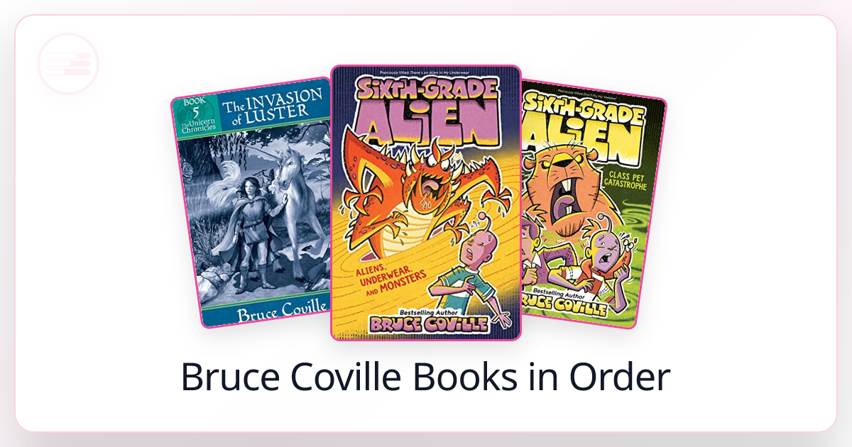 All 113 Bruce Coville Books in Order (2026)
