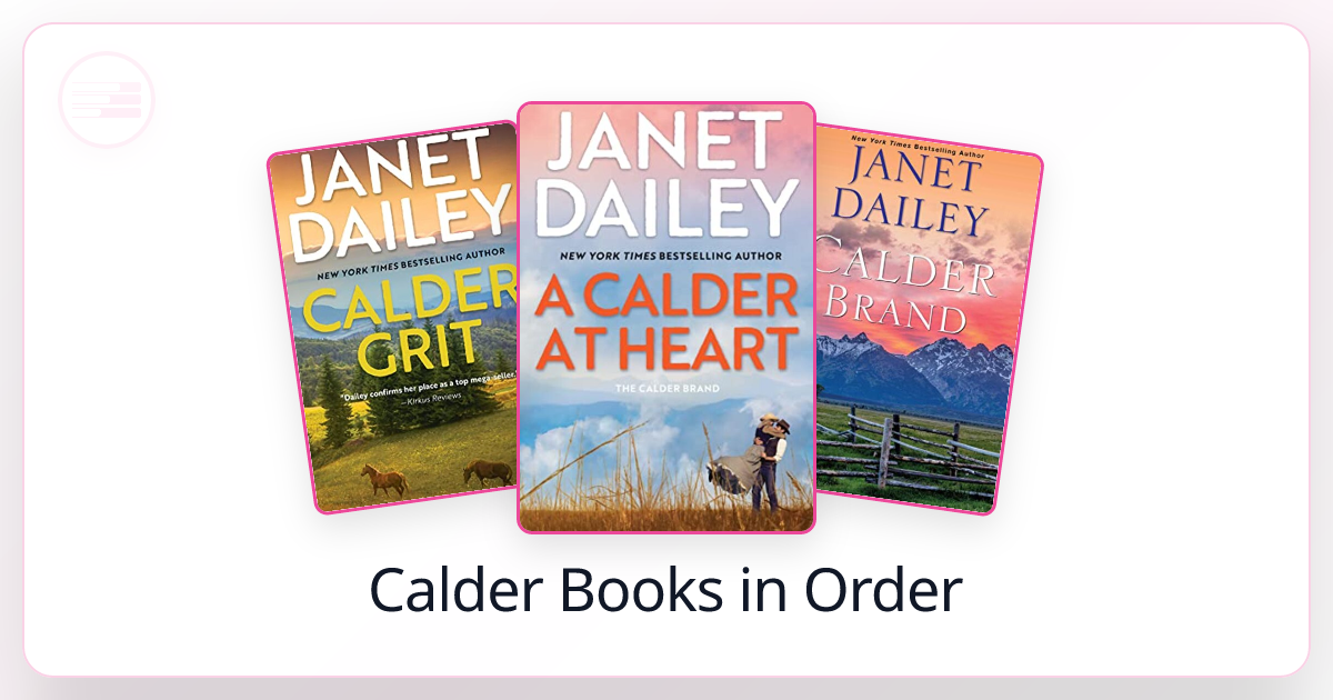 All 14 Calder Books in Order (Complete List 2026)