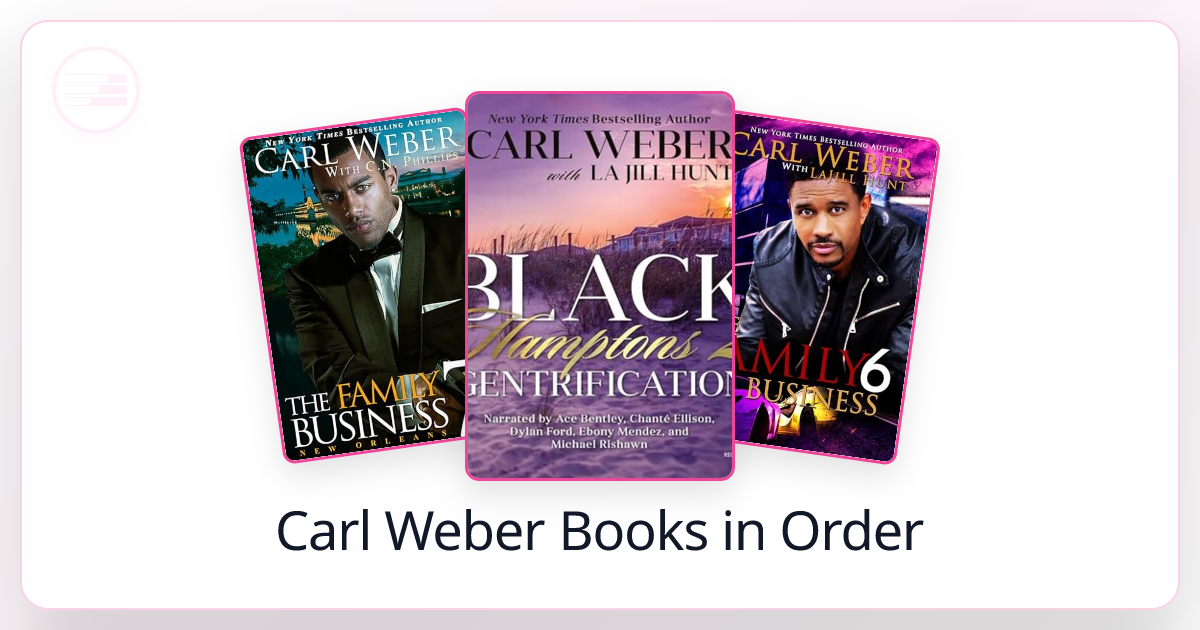 All 37 Carl Weber Books in Order (Complete List 2026)
