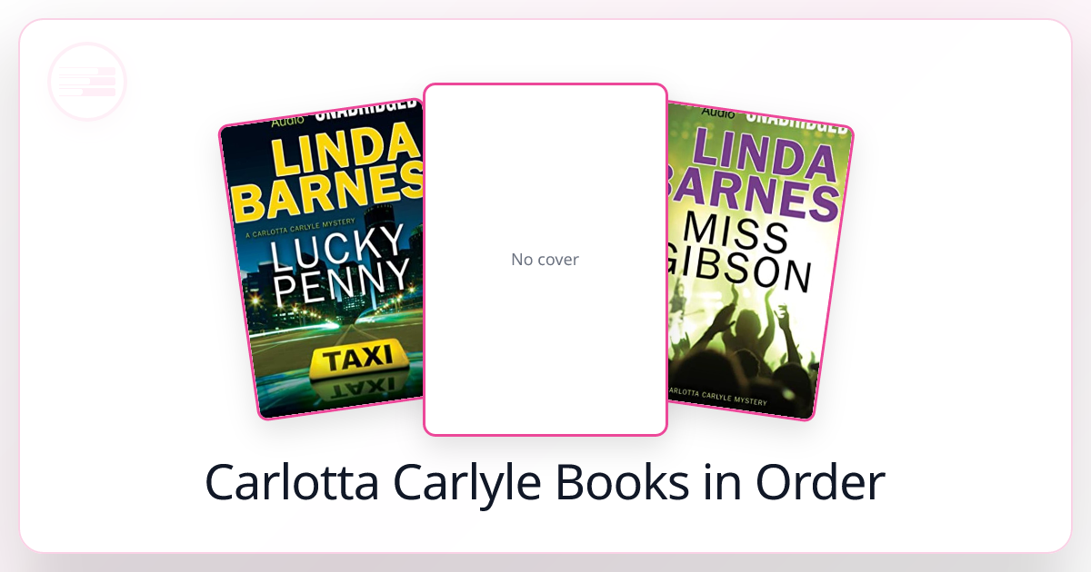 All 16 Carlotta Carlyle Books in Order (Complete List 2026)