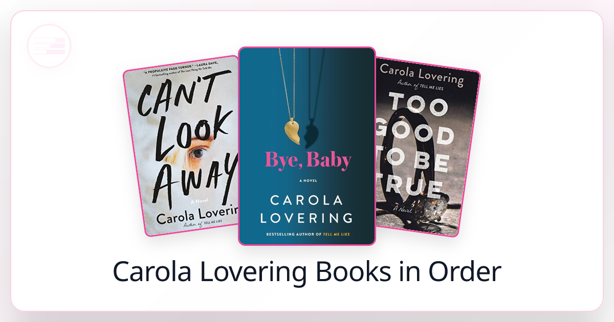 All 4 Carola Lovering Books in Order (Complete List 2026)