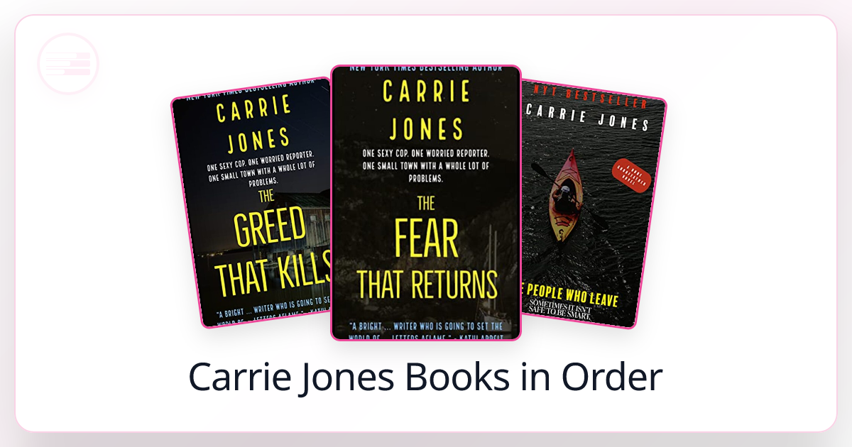 All 26 Carrie Jones Books in Order (Complete List 2026)