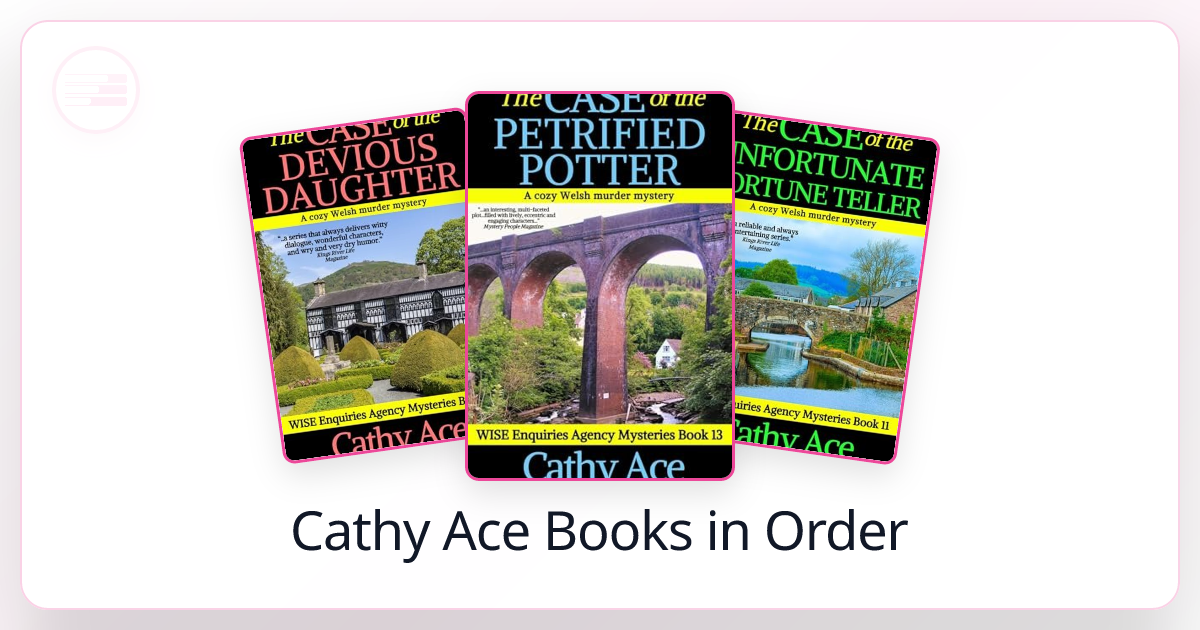 All 18 Cathy Ace Books in Order (Complete List 2026)