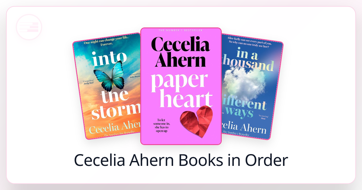 All 33 Cecelia Ahern Books in Order (2026)
