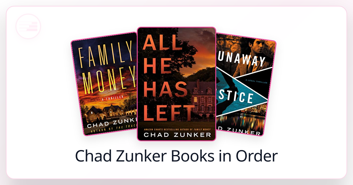 All 8 Chad Zunker Books in Order (2026)