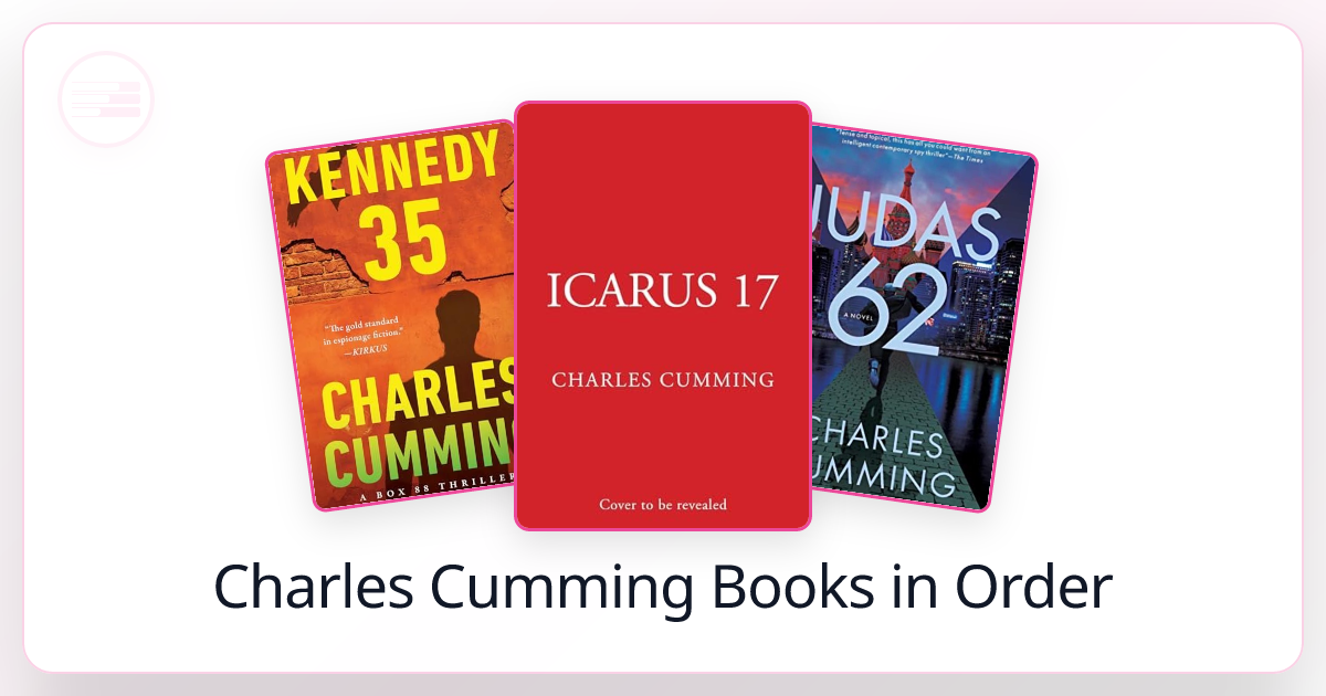 All 13 Charles Cumming Books in Order (Complete List 2026)