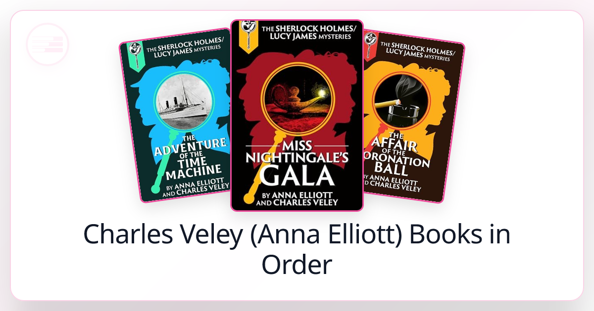 All 35 Charles Veley (Anna Elliott) Books in Order (2026)