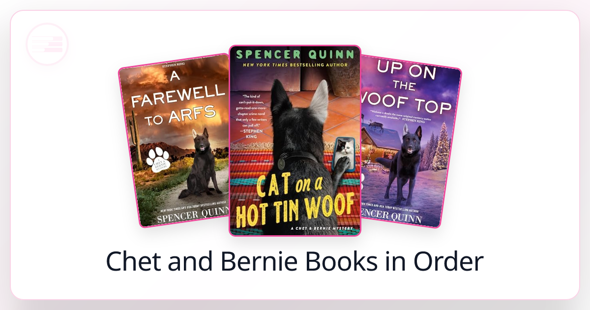 All 16 Chet and Bernie Books in Order (Complete List 2026)