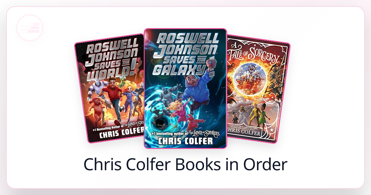 All 20 Chris Colfer Books in Order (Complete List 2026)