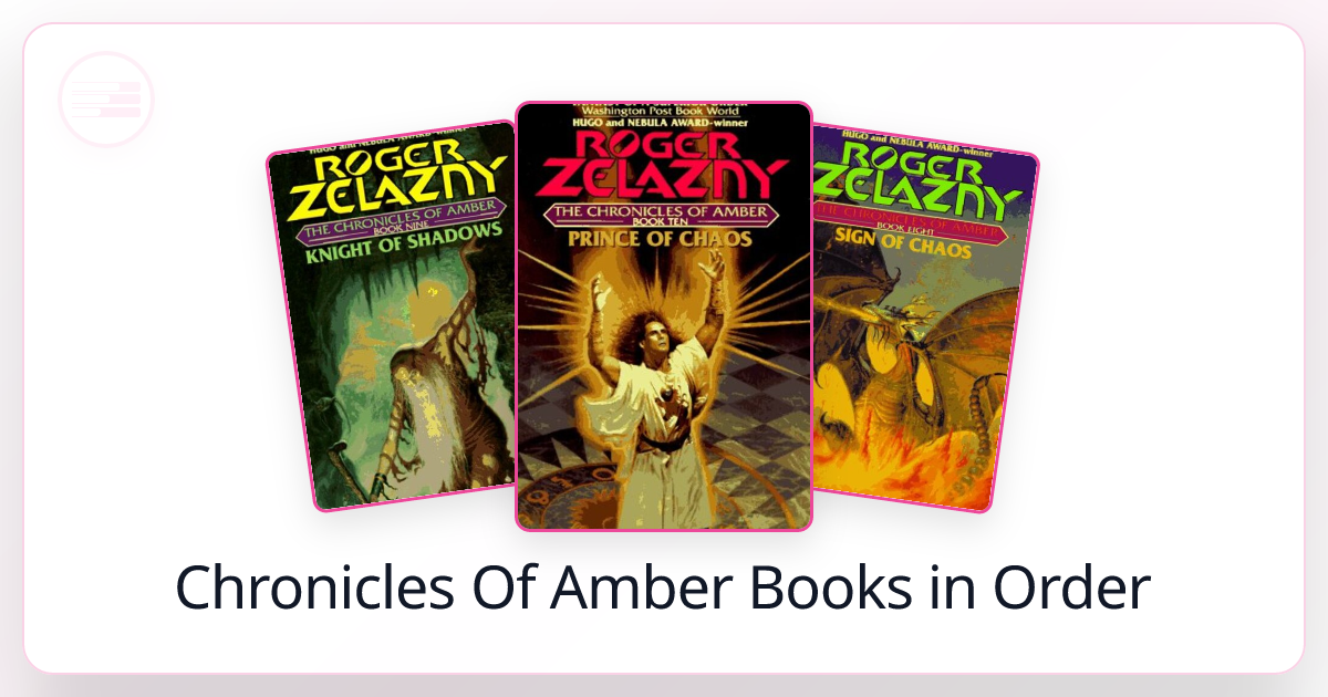 10 Chronicles Of Amber Books in Order (Complete List 2026)