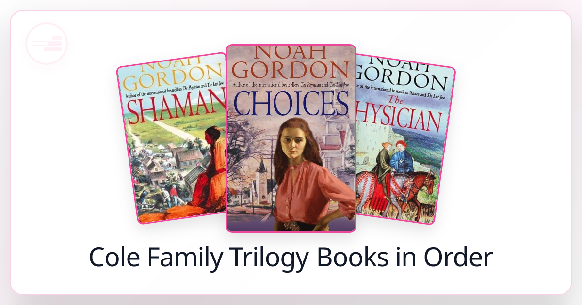 All 3 Cole Family Trilogy Books in Order (2026)