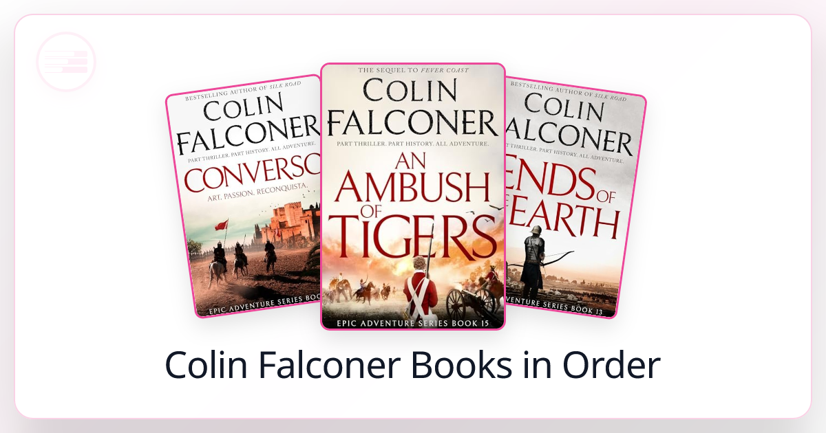 All 62 Colin Falconer Books in Order (Complete List 2026)