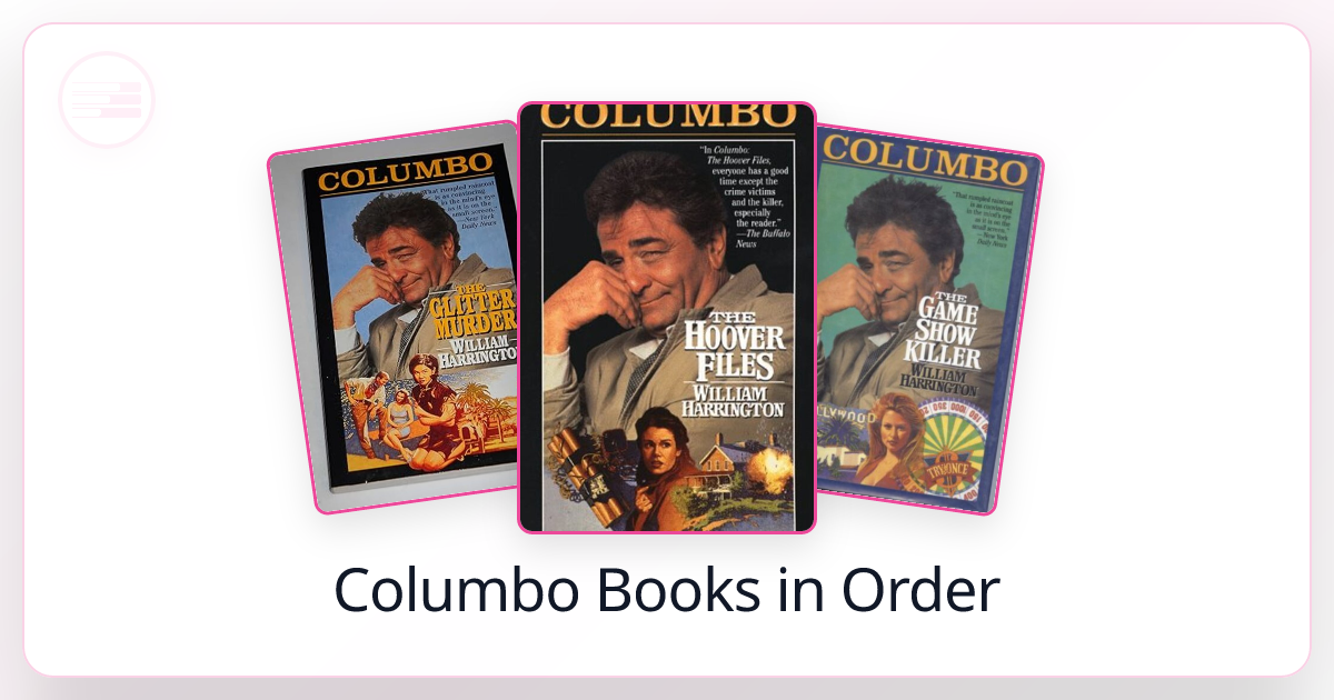 All 6 Columbo Books in Order (Complete List 2026)