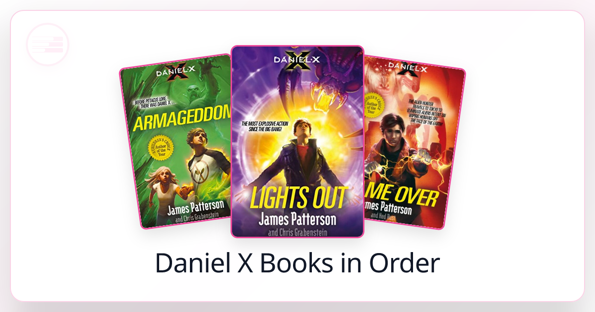 All 6 Daniel X Books in Order (2026)