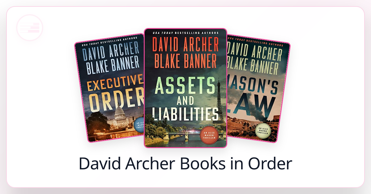 All 67 David Archer Books in Order (Complete List 2026)