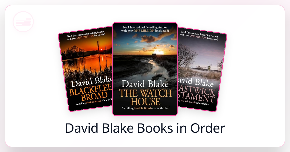 All 28 David Blake Books in Order (Complete List 2026)